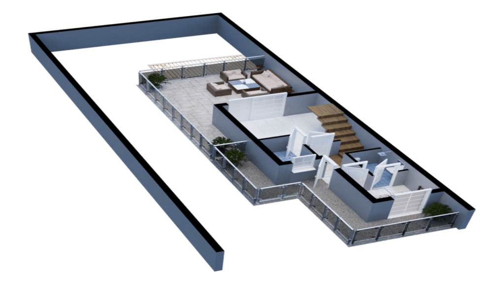 Real Estate 3D Isometric Floor Plan Design Services