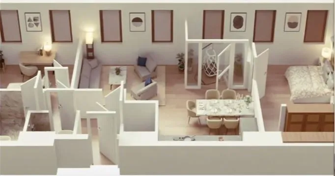 Real Estate 3D Isometric Floor Plan Design Services